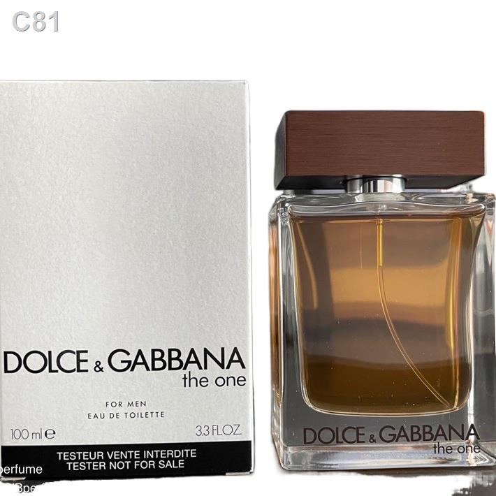 น้ำหอมแท้100 น้ำหอม Dolce Gabbana The One EDT for Men 100 ml. TESTER ...