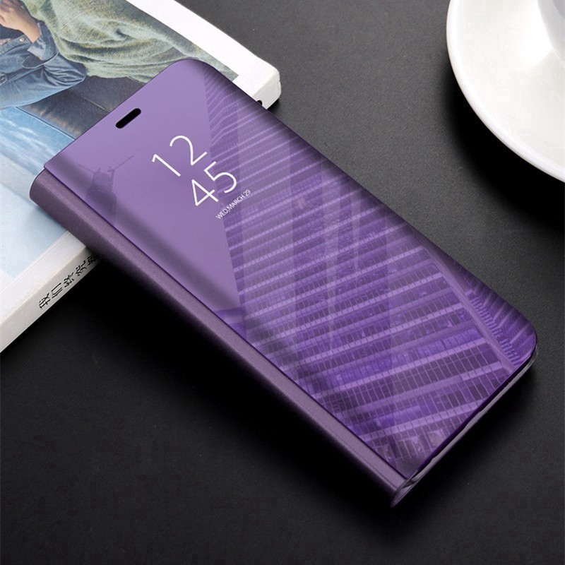 Mirror Stand Flip Smart Cover Casing Case Samsung Galaxy A72 A52S A52 ...
