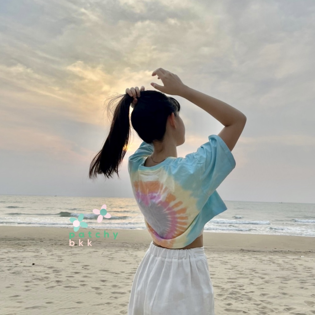 PATCHY.BKK - เสื้อครอปสุดคิ้ว รุ่น SUMMER สีสันสดใสน่ารักสุดๆ | Shopee Thailand