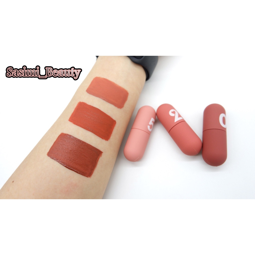 Heng Fang Matte Velvet Color Lip เซตลิป ลิปแมตต์ กันน้ำติดทนนาน 3เฉดสี ...