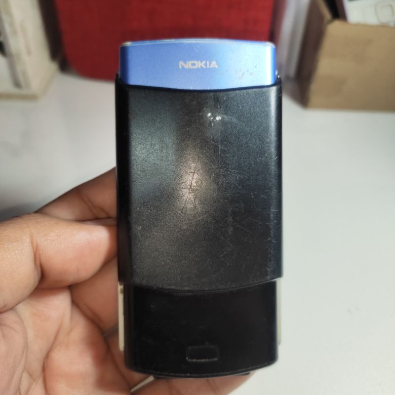 Nokia N70 กรอบสีฟ้า ใช้งานไม่ได้ สำหรับสะสมเท่านั้น - chaiyapruk0089 ...