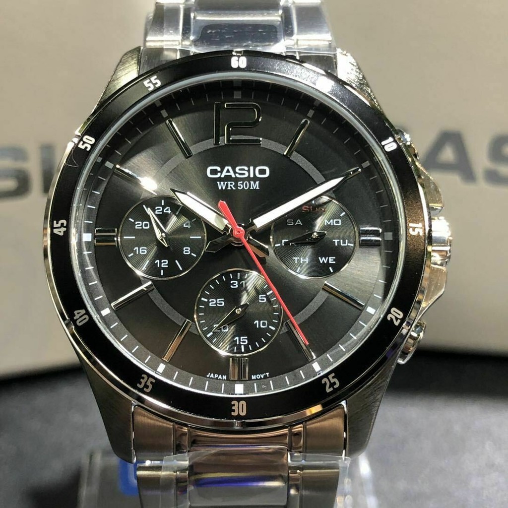 นาฬิกาผู้ชาย Casio ของแท้ MTP-1374D-1A, MTP-1374D-1A2, MTP-1374D-2A ...
