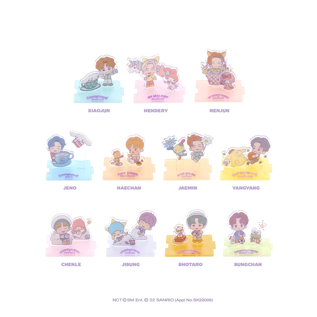 NCT X SANRIO Collaboration - Acrylic Stand Set - JAEHYUN - smtrue ...