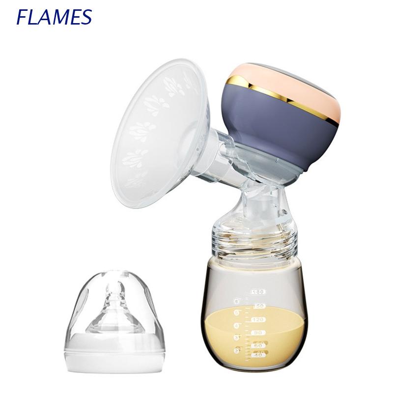 FL Electric Breast Pump Breast Wireless 9 Gears Milk Extractor Wearable ...