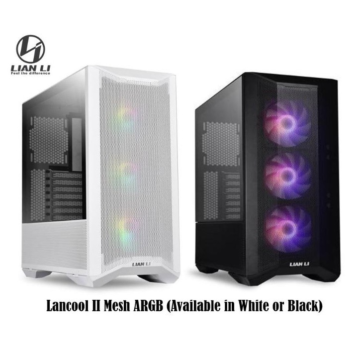 เคสคอมพิวเตอร์ Lian Li Lancool II MESH RGB พร้อมพัดลม ARGB รับประกัน ...
