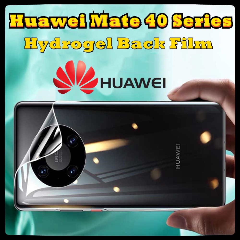 ฟิล์มไฮโดรเจลกันรอยหน้าจอ ด้านหลัง สําหรับ Huawei Mate 60 Pro Plus Mate 60 RS Ultimate Mate X5 ...