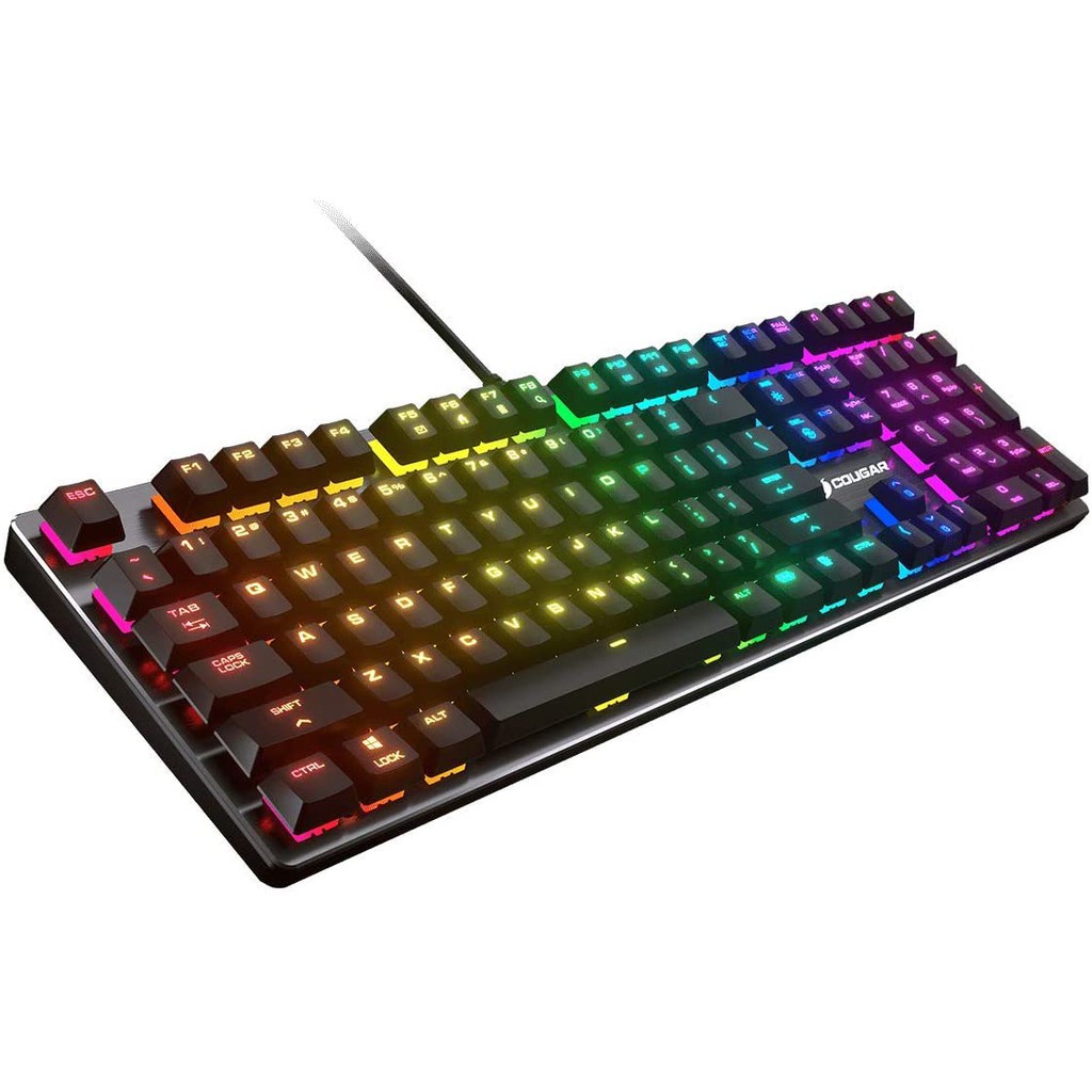 (TH) Cougar Vantar MX Mechanical Gaming Keyboard RGB Low Profile Aluminium ck350 k586 คีย์บอร์ด ...