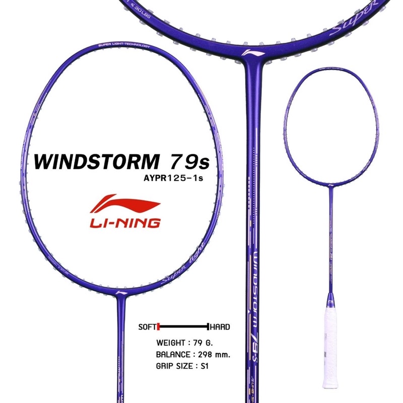 New..Li-ning Windstrom 79S ไม้เบา ก้านนุ่มตีง่ายครับ - paypk - ThaiPick