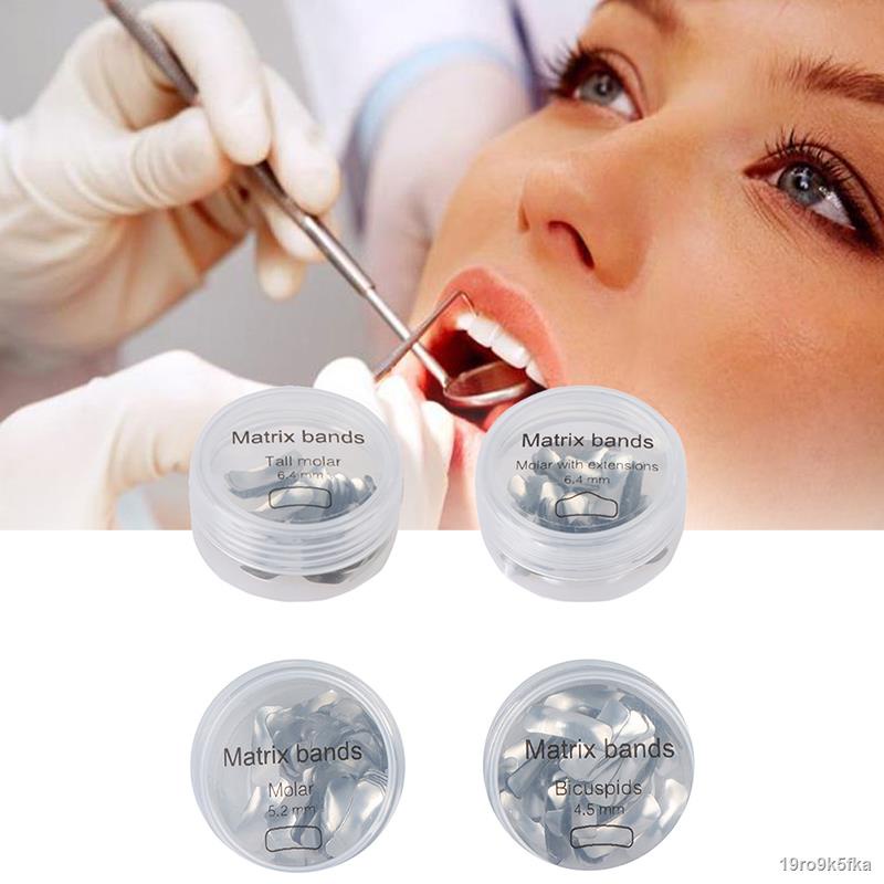 50 Pcs/box Dental Sectional Contoured Matrix System Dental Sectional ...