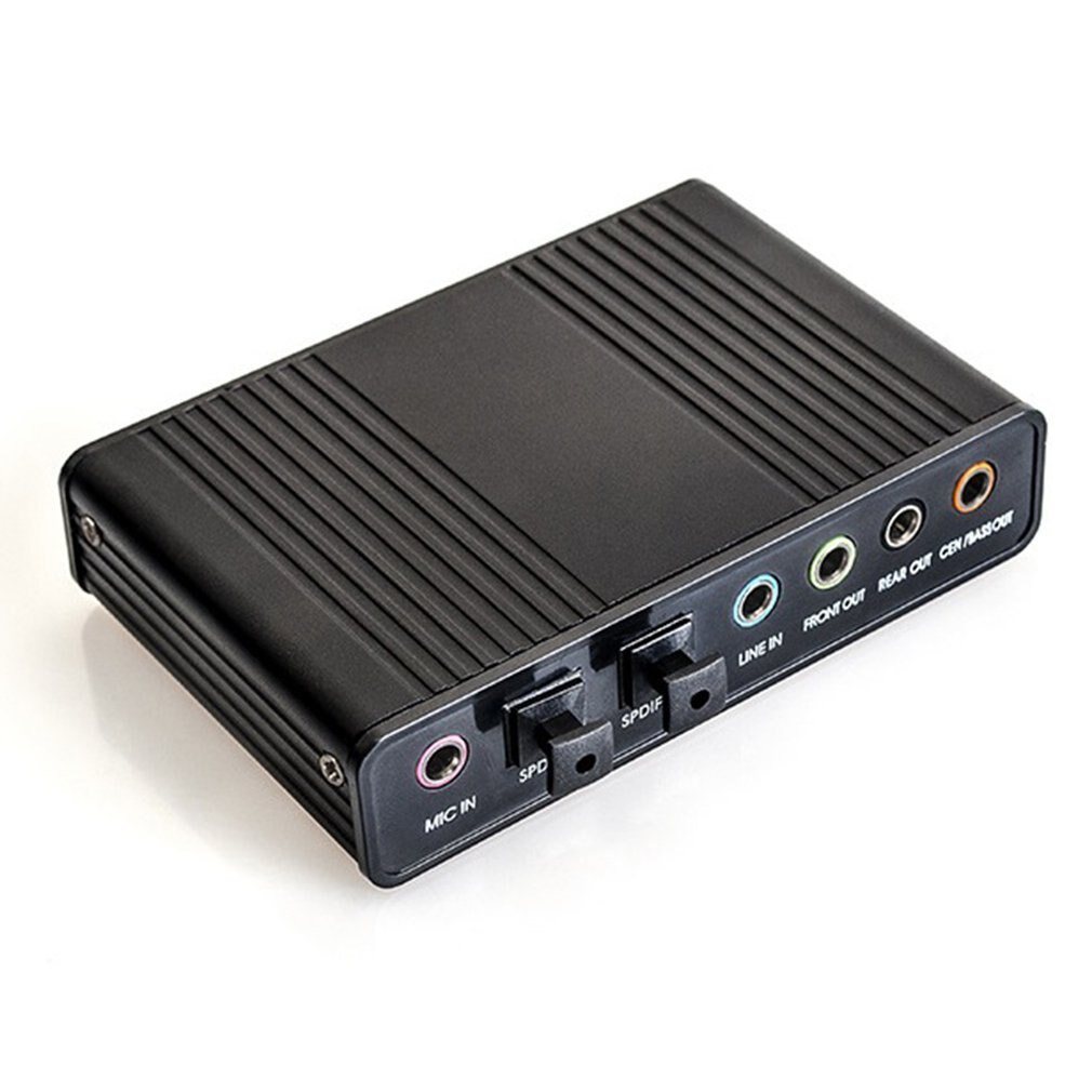 USB SOUND External Optical Audio 6 Channel 5.1 Sound Card Adapter For ...