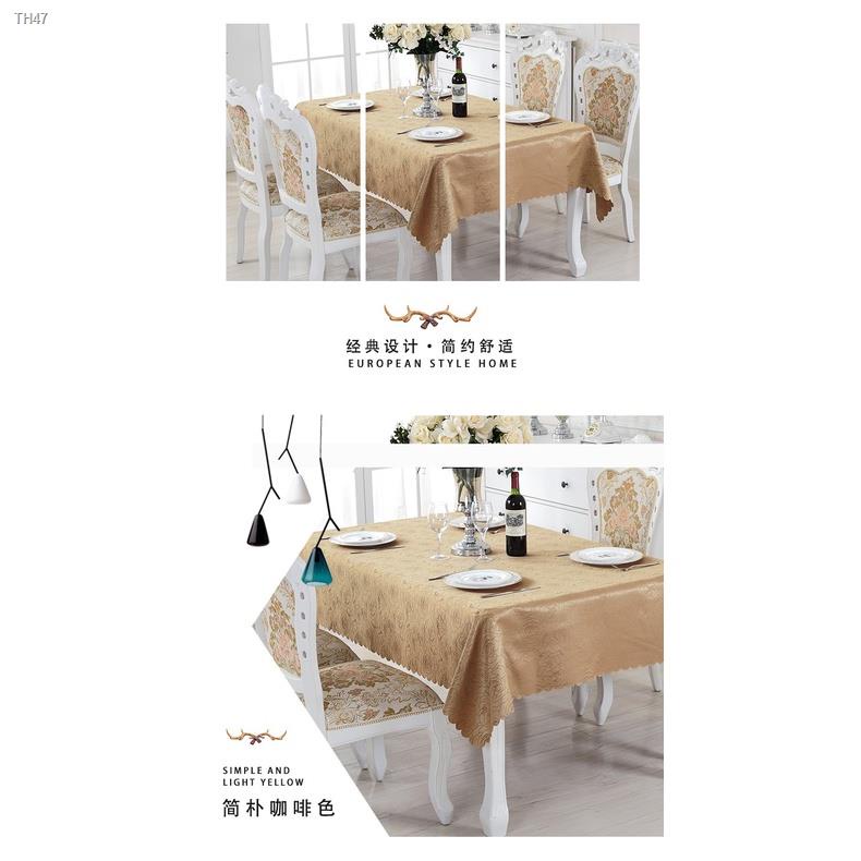 【Special offer】 ☫ Hotel tablecloth fabric European restaurant red ...