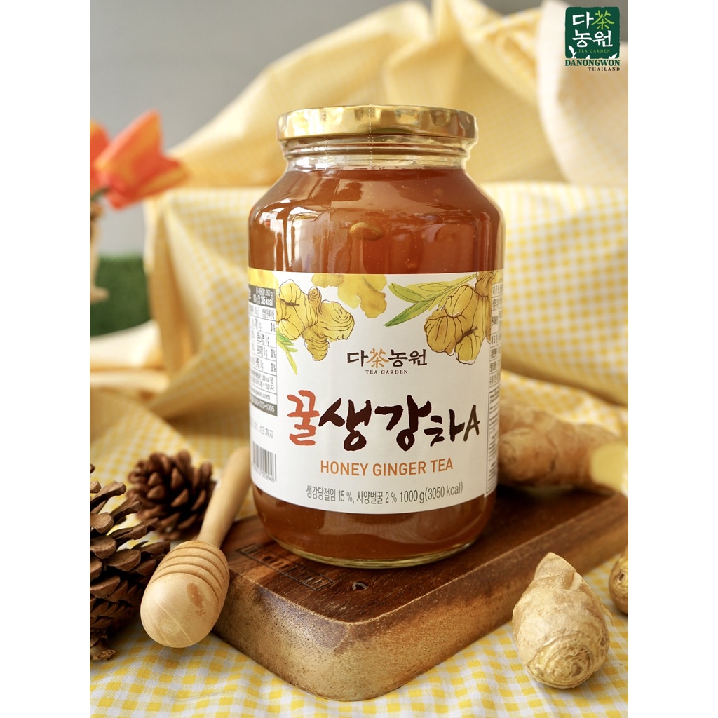 x2 ขิง น้ำผึ้ง เกาหลี HONEY GINGER หอม ขิงสด ชงง่าย เสริมภูมิ จิบแก้ไอ ...