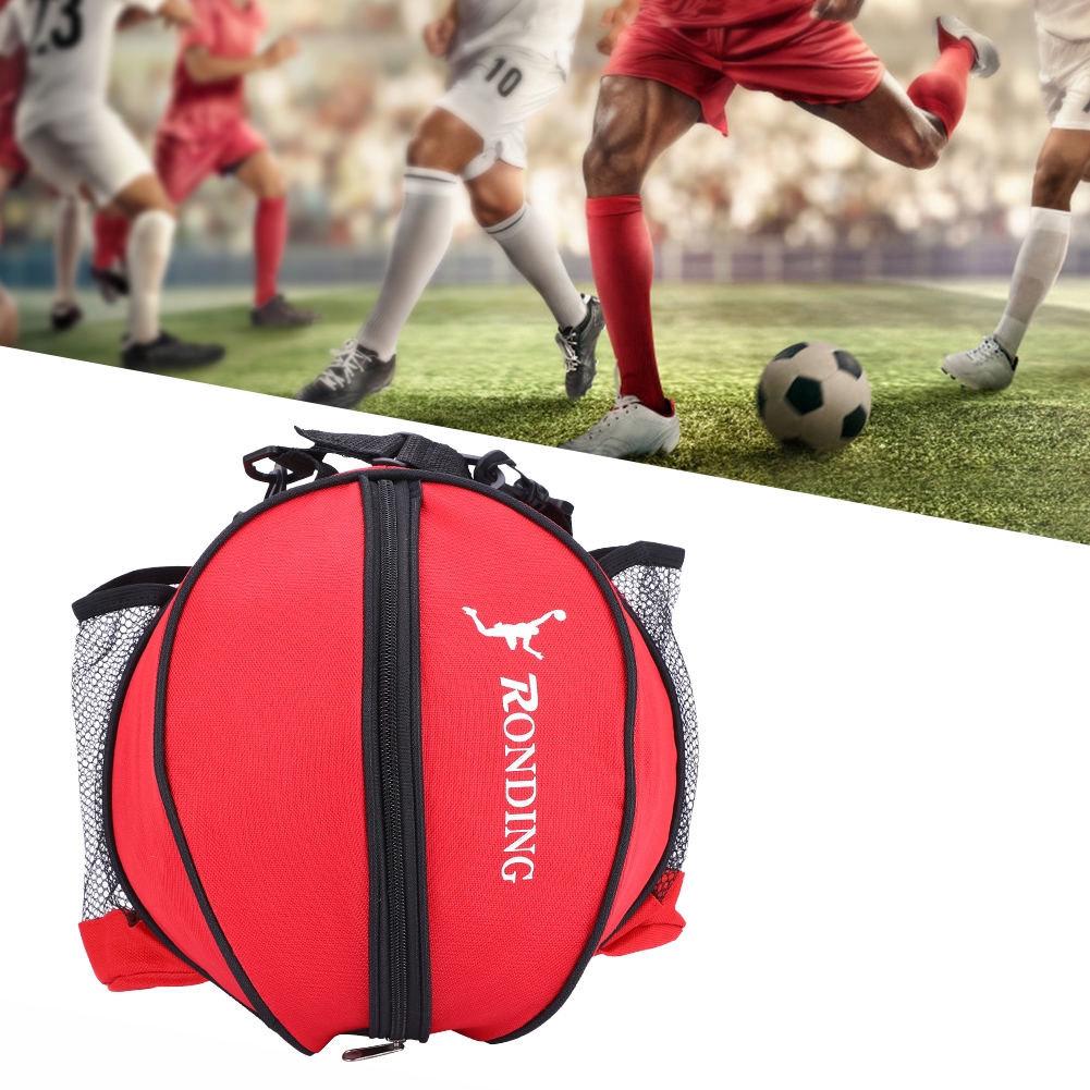 Portable Sports Basketball Football Soccer Ball Storage Ball Shoulder ...