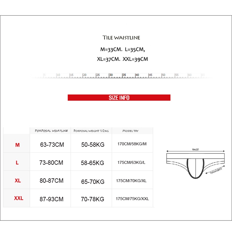N002-d ชุดชั้นใน กางเกงชั้นใน เอวต่ํา เซ็กซี่ สําหรับผู้ชาย สีดํา สีขาว ...