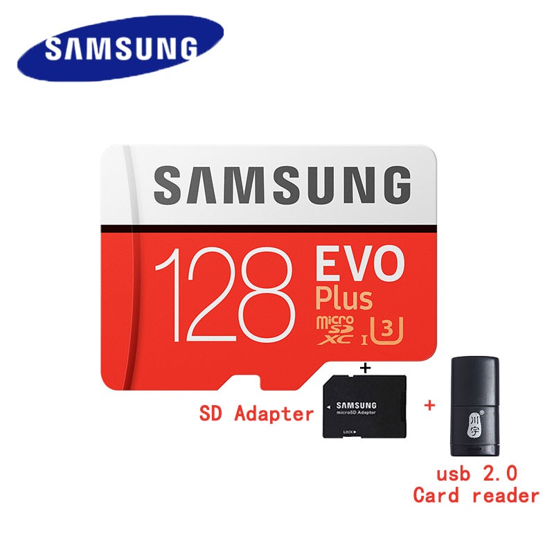 SAMSUNG Micro SD card 128 GB u3 Memory Card 128gb SD card EVO Plus sdhc ...