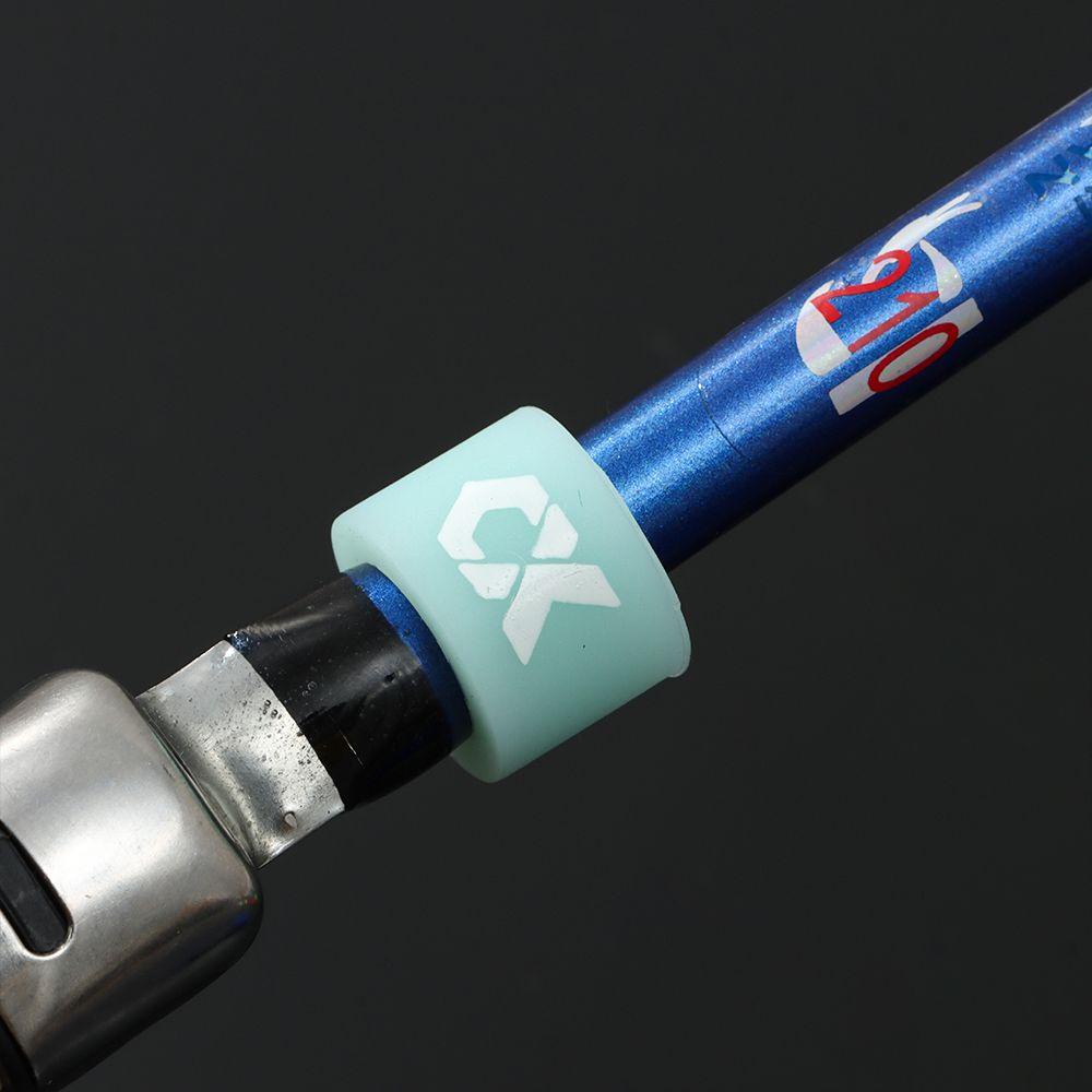 MAGIC Luminous Anti-skid Ring Anti-skid Pole Sleeve Fishing Tools ...