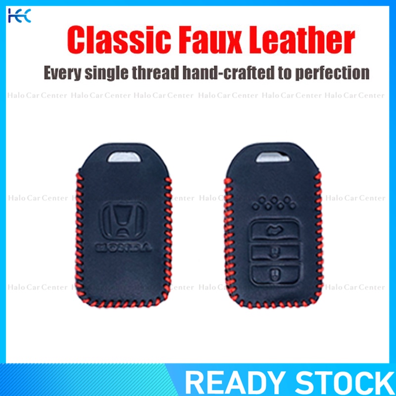 Ready Stock100 Genuine Leather Key Cover For Honda City Accord-3 ...