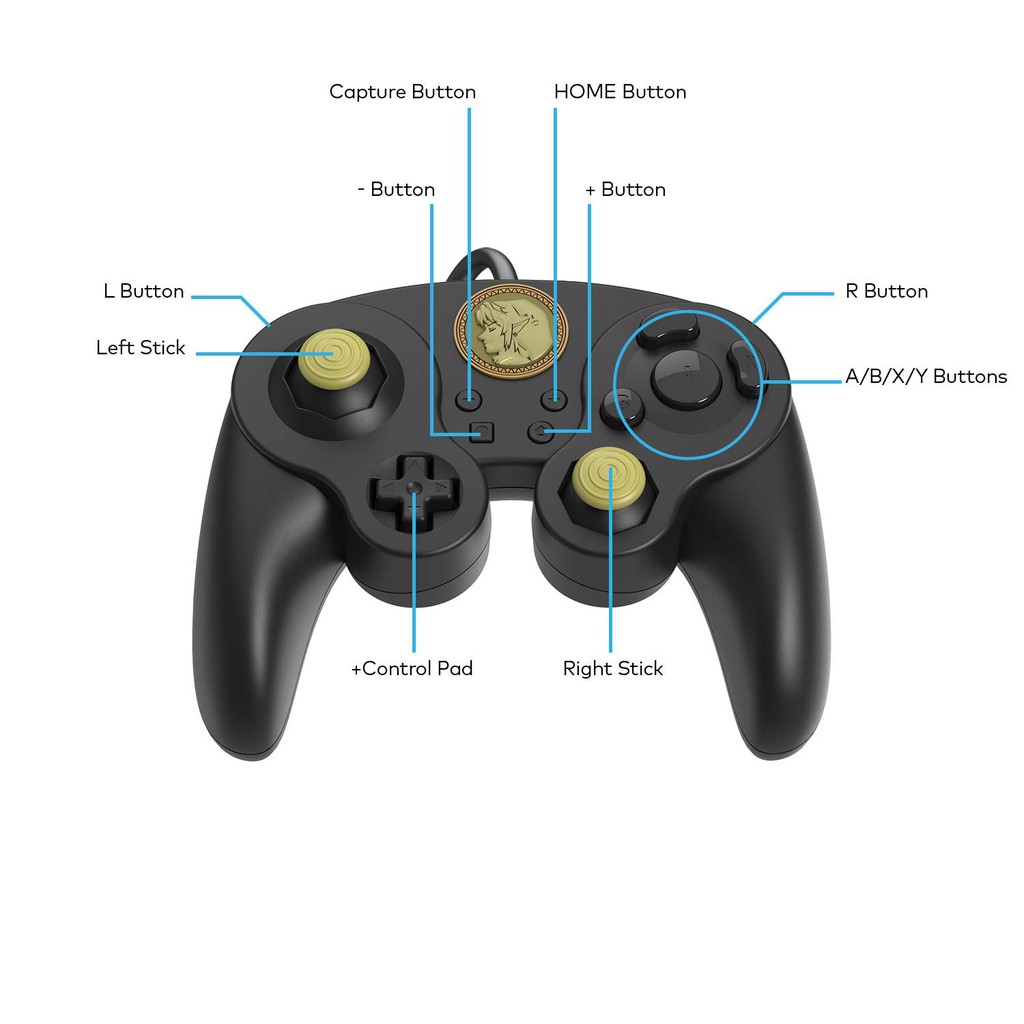 NSW NINTENDO SWITCH PDP WIRED SMASH PAD PRO LINK (เกม Nintendo Switch ...