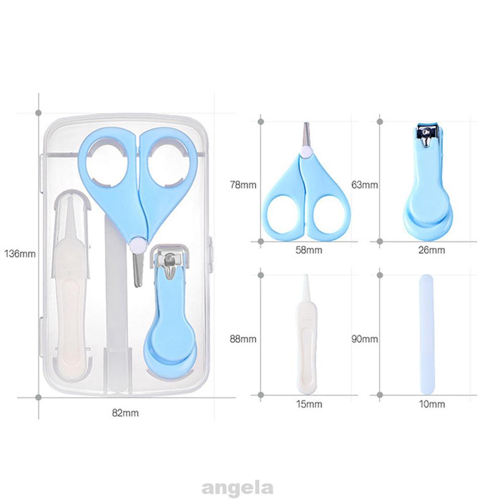 Booger Clamp Clipper Scissors Portable Travel With Storage Box Manicure ...
