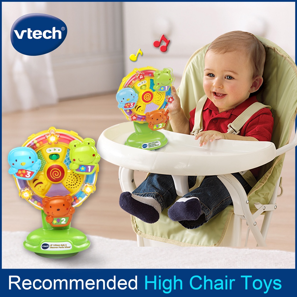 Vtech Official Store High Chair Spin Discover Ferris Wheel Baby Toys 6 ...