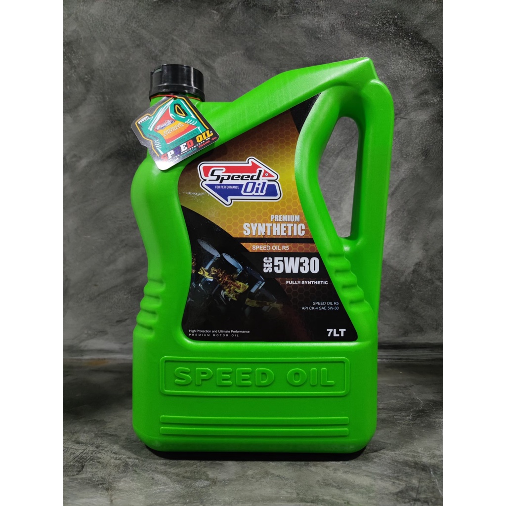 Speed Oil 5w-30 น้ำมันเครื่องสังเคราะห์แท้ 100 สำหรับเครื่องยนต์ดีเซล ...