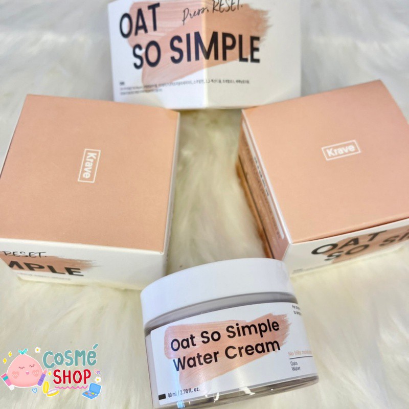 ☊พร้อมส่ง Exp2024‼️ Krave Beauty oat So Simple Water Cream - zgsxuu_tm3 ...