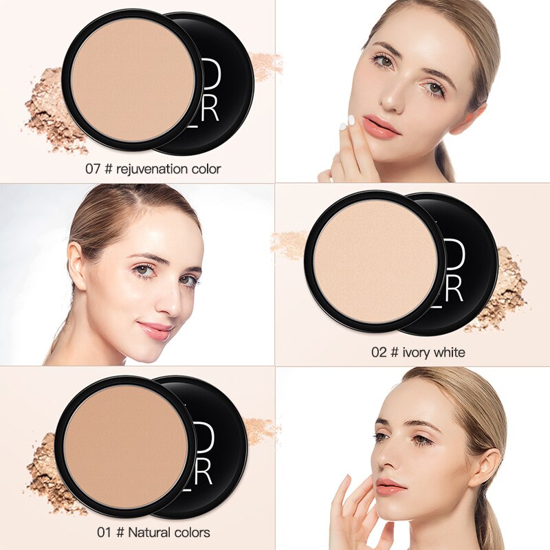 3 Colors Loose Powder Makeup Powder Oil control Face Makeup Waterproof ...