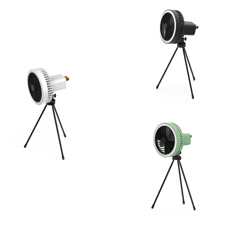 Multifunctional Mini Fan USB Rechargeable Portable Fan Outdoor Camping ...