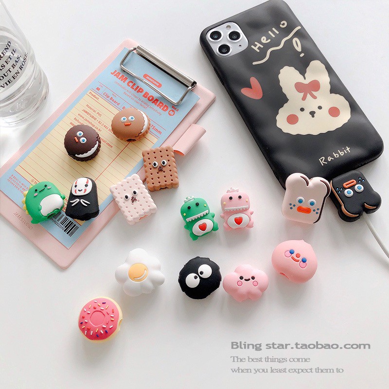 cable bite ที่กันสายหักลายการ์ตูนfor iPAndroidusb-c - zmmobile - ThaiPick
