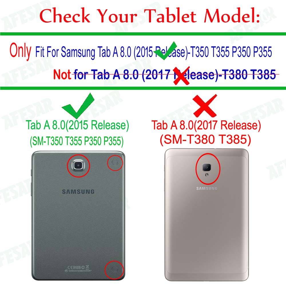 สำหรับ Samsung Galaxy Tab A 8.0 SM-T350 T355 P350 P355 Ultra Slim ...