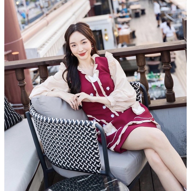 Date Night with Elina *เดรสชุดแดง Brand Maria Diamond ได้ลุคหวานๆคุณหนู ...