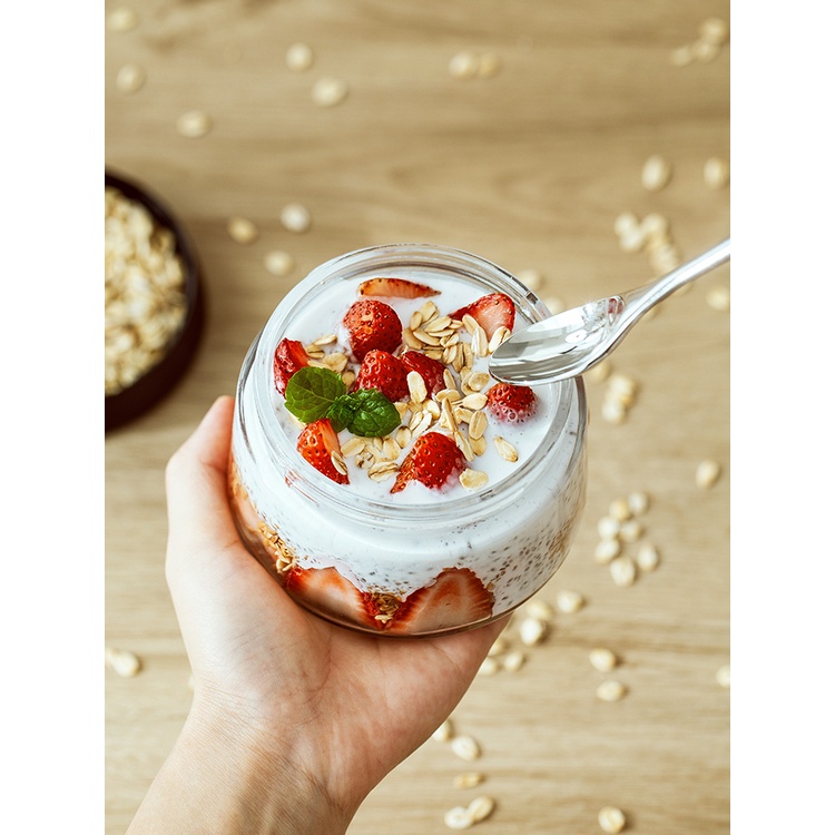 [hot] Mason Jar Japan Asvel Cup Oats ถ้วยแก้วน้ําพร้อมฝาปิด♨ ...