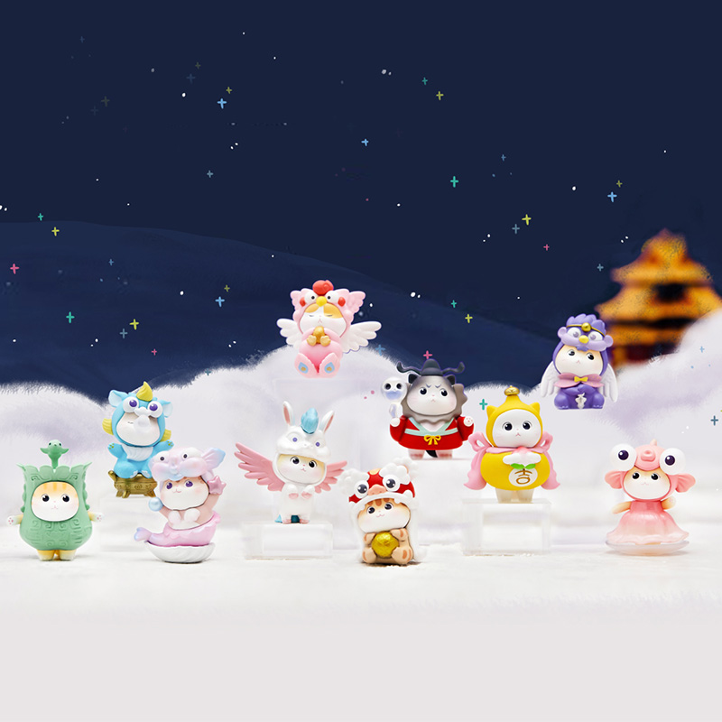 ดีคับ กล่องตาบอดเครื่องประดับแมวพระราชวังต้องห้าม Xiangrui ขนส่งชุด ...