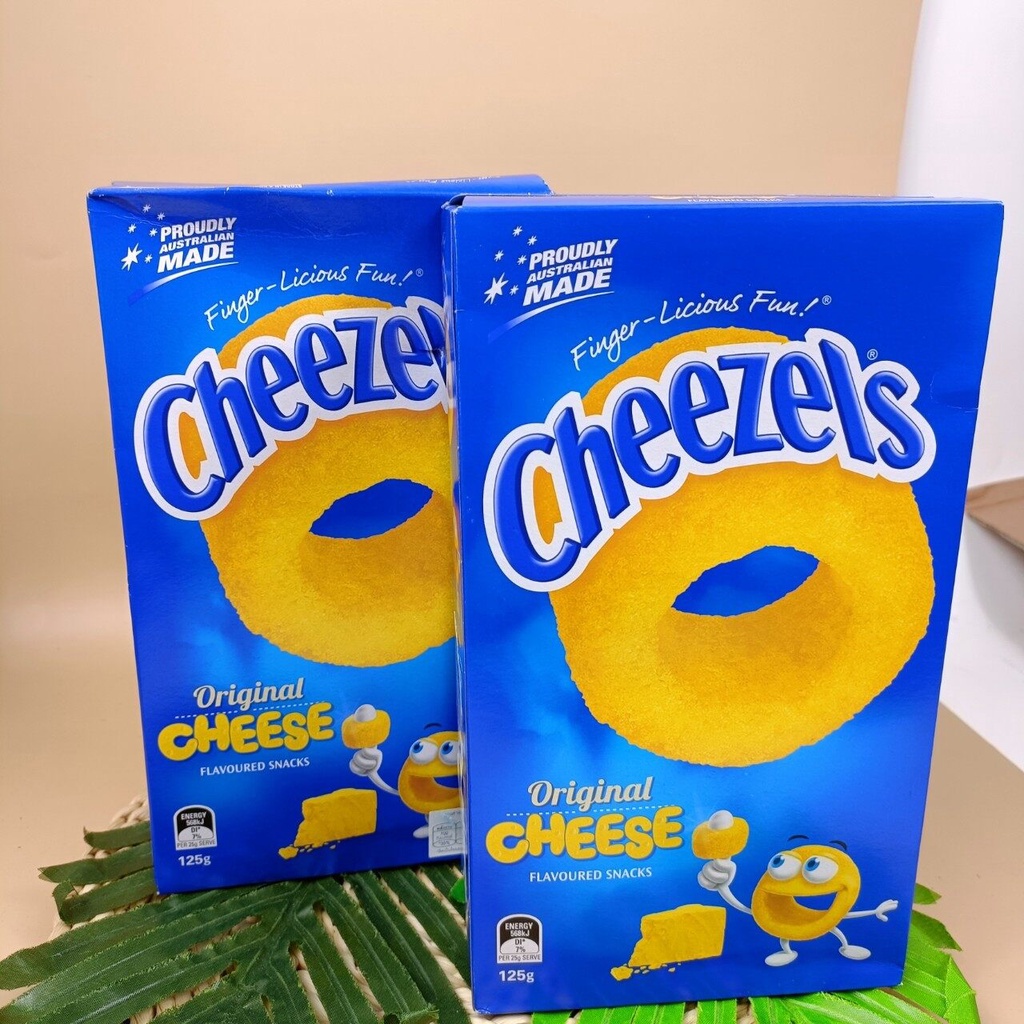 cheezels original cheese ชีเซลชีสสแนคกล่อง 125 กรัม - nophawin19 - ThaiPick