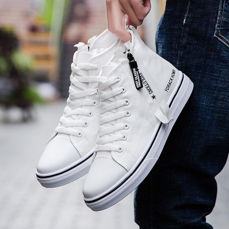 รองเท้าผ้าใบลําลองสําหรับ Unisex เหมาะกับการเล่นกีฬา Kasut Kanvas Kas ...