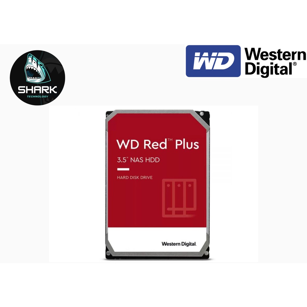 HDD WD 12TB NAS Red Plus SATA3(6Gbs) 256MB 7200RPM 3Y .เช็คสินค้าก่อน ...