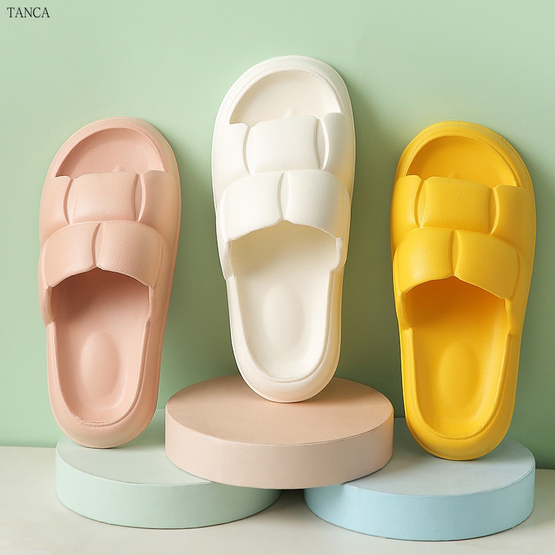 Japanese-style slippers cute rice cold slippers couple home slippers ...