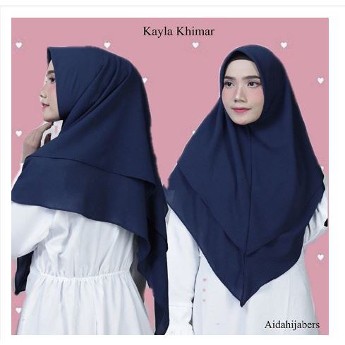 Khimar Kayla Mecca Jumbo Syari Khimar รองเท้าผ้าใบลําลองทรงสามเหลี่ยม 2 ...