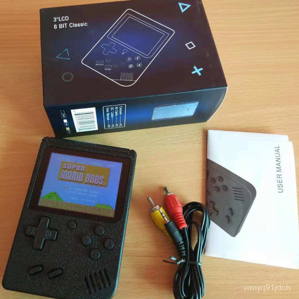 ijTe 400 Games Mini Retro Classic Handheld 8 Bit Gameboy Game Console 3 ...