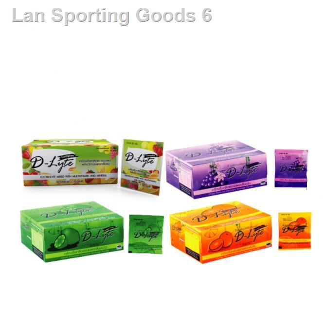 D-Lyte เกลือแร่ นักกีฬา ผู้ที่ออกกำลังกาย เหนื่อย เพลีย จำนวน 1 กล่อง ...