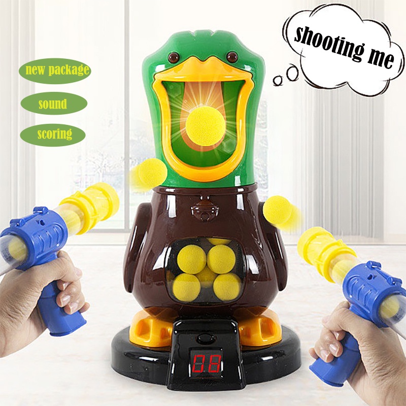 Novelty Shooting Toys Shooting Games for kids Shooting Duck Air-powered ...