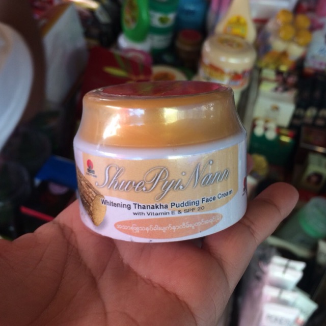 ครีมทานาคา Shwe Pyi Nann Whitening Thanakha Pudding Cream | Shopee Thailand