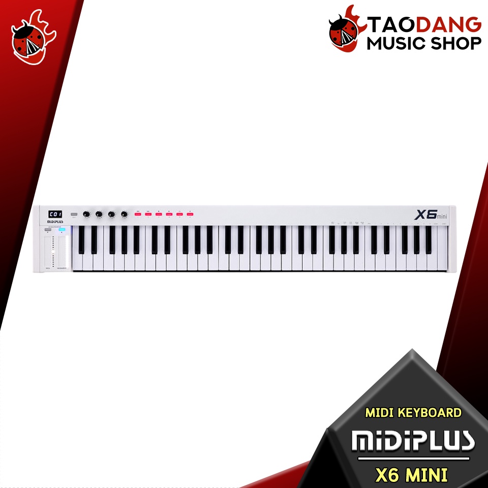 คีย์บอร์ดใบ้ Midiplus X6 Mini, X4 Mini , X3 Mini , X2 Mini [ฟรีของแถม] [ผ่อน0%] [ส่งฟรี] [ประกัน ...
