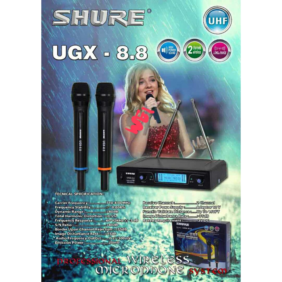 ไมโครโฟนไร้สาย MBV A-588 - aukkakarnsudto - ThaiPick