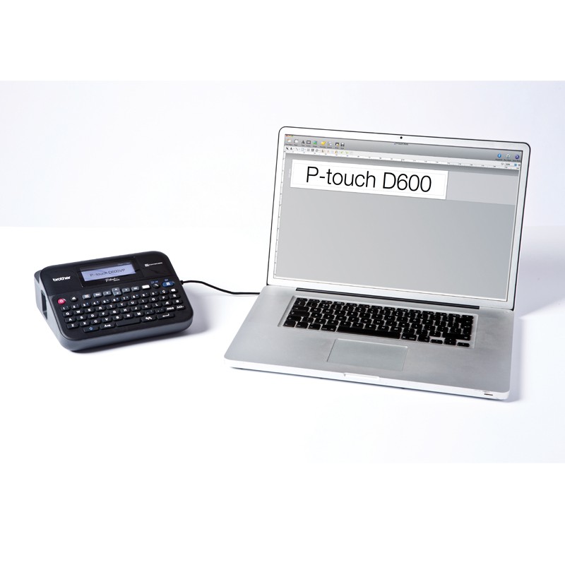 BROTHER Label Printer P-TOUCH PT-D600 เครื่องพิมพ์ฉลาก ฟรี กระเป๋าสะพาย ...