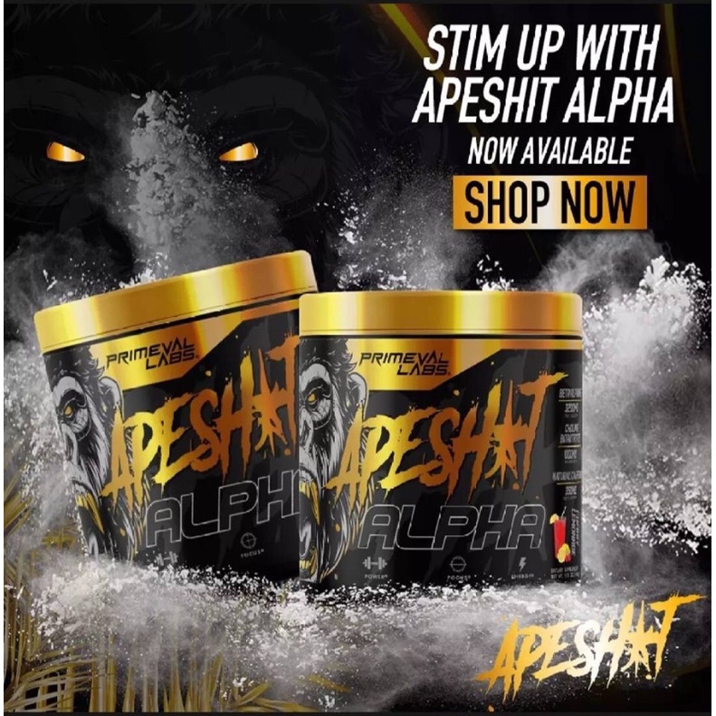 PRIMEVAL LABS APESH*T ALPHA pre-workout(40servings) | Shopee Thailand