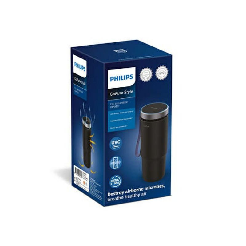 PHILIPS เครื่องฟอกอากาศและฆ่าเชื้อในรถยนต์ รุ่น Sanitizer GP 5611 ทำลาย ...