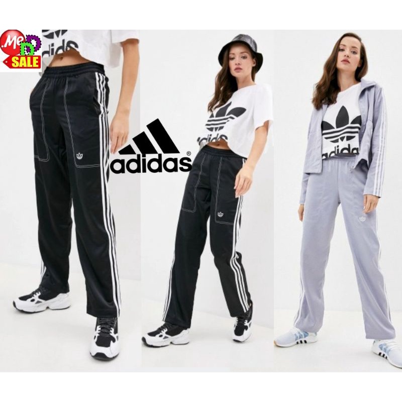 ADIDAS - ใหม่ กางเกงและเสื้อแทรคขายาว ลำลอง ADIDAS TRACK PANTS GE6215 ...