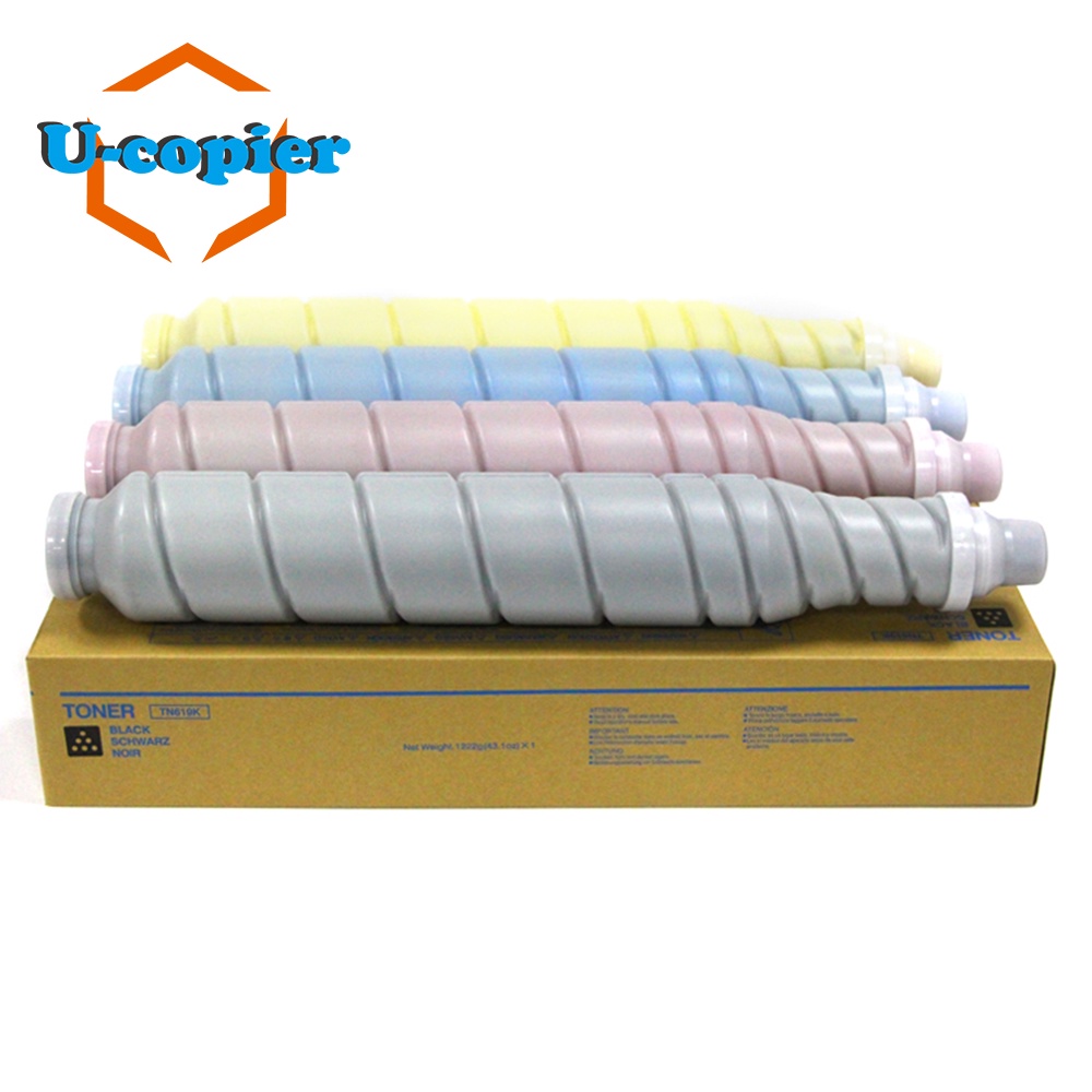 1pc TN619 Toner Cartridge CMYK Compatible For Konica Minolta C1060 ...