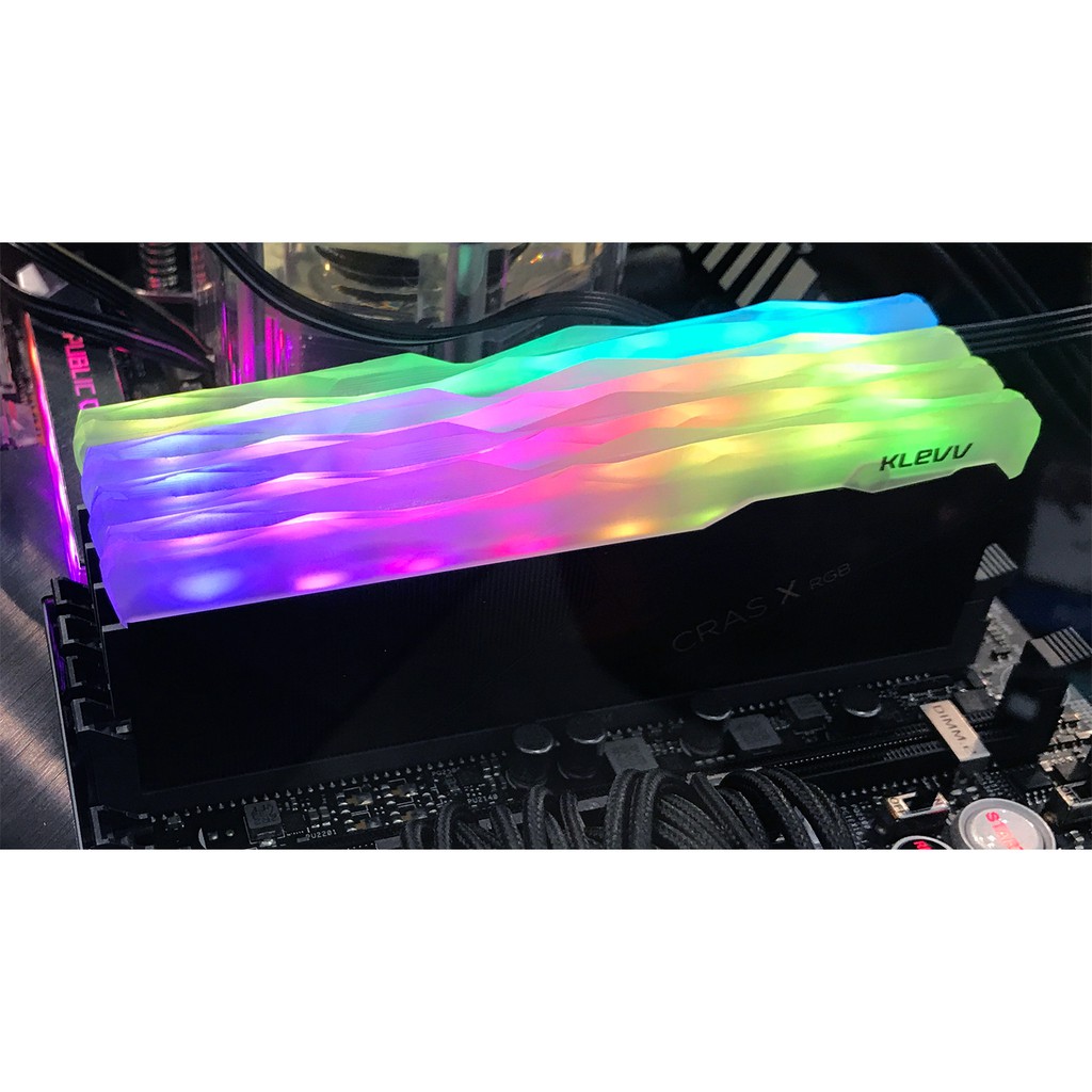 KLEVV DDR4 16GB/3200MHz. CL16 (8GBX2) CRAS X RGB ???? à¹ à¸žà¹Šà¸„à¸„à ...